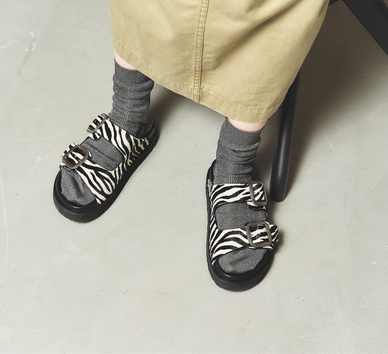 LE TALON & Le Talon GRISE Sandals × Color Socks｜LE TALON｜特集｜BAYCREW’S STORE